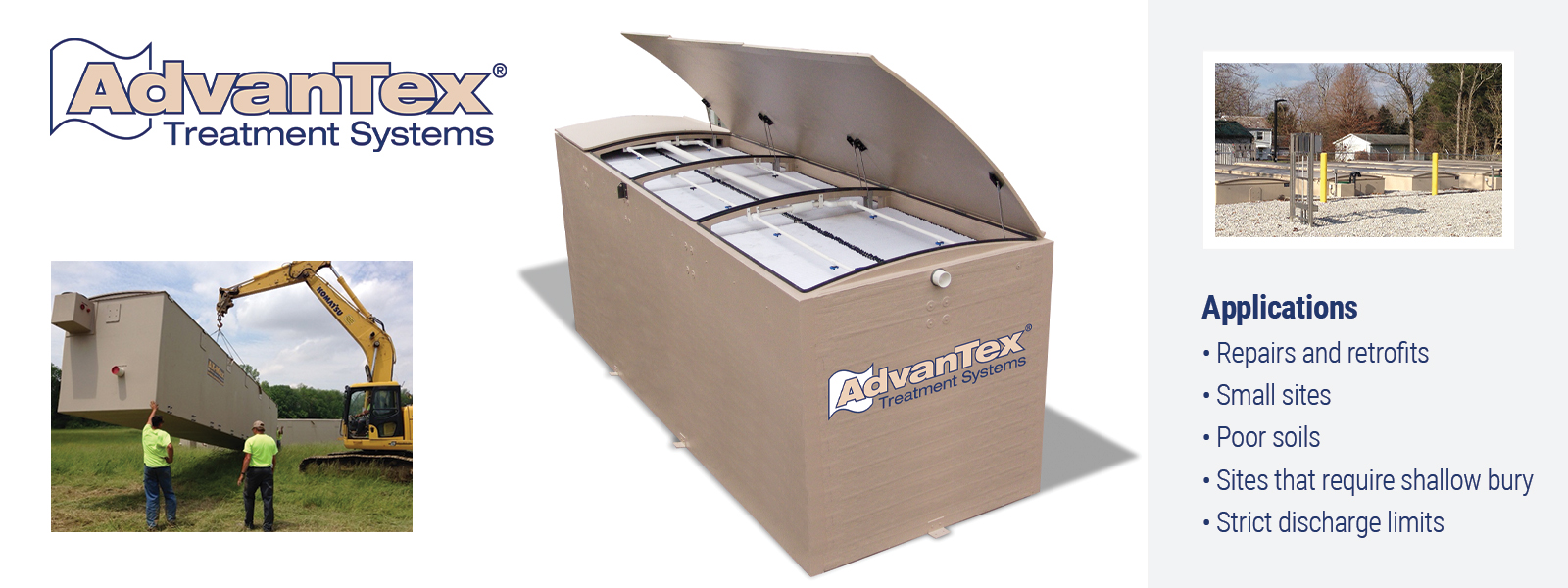 Orenco Systems > International > AdvanTex Treatment Systems