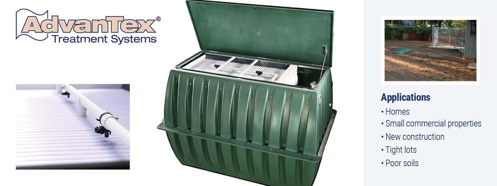 Orenco Systems > International > AdvanTex Treatment Systems