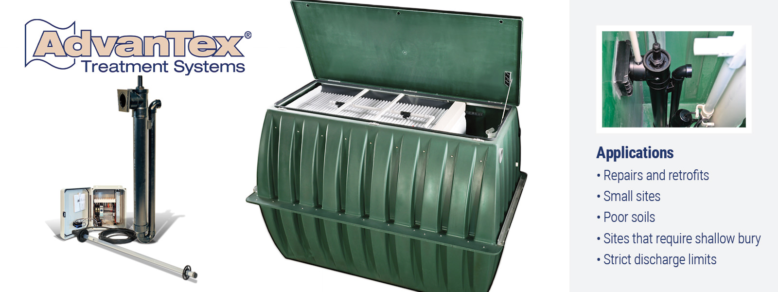 Orenco Systems > International > AdvanTex Treatment Systems