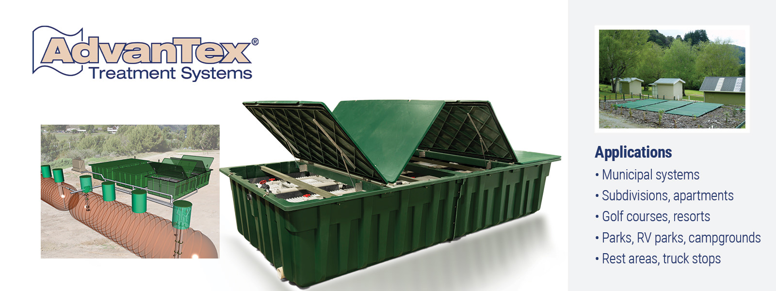 Orenco Systems > International > AdvanTex Treatment Systems