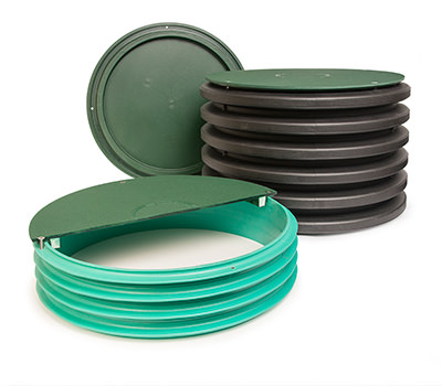 Orenco DuraFiber Access Lids & FL-Series Fiberglass Lids & Caps