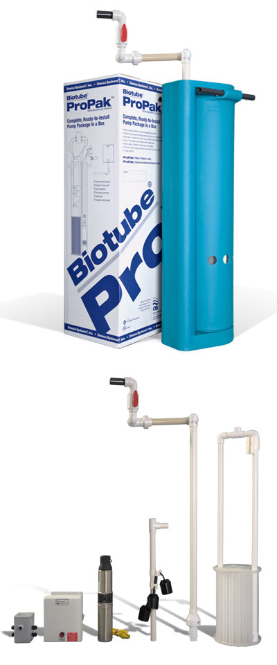 Biotube Vaults & Pump Packages | ProPak, EasyPak, Universal | Orenco